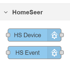 Setting up Node-Red for use with HS4