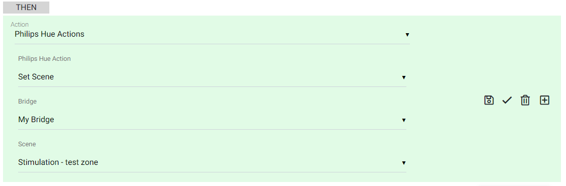 Setting Up the Philips HUE Plugin