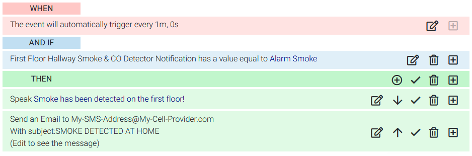 Recurring Trigger Events