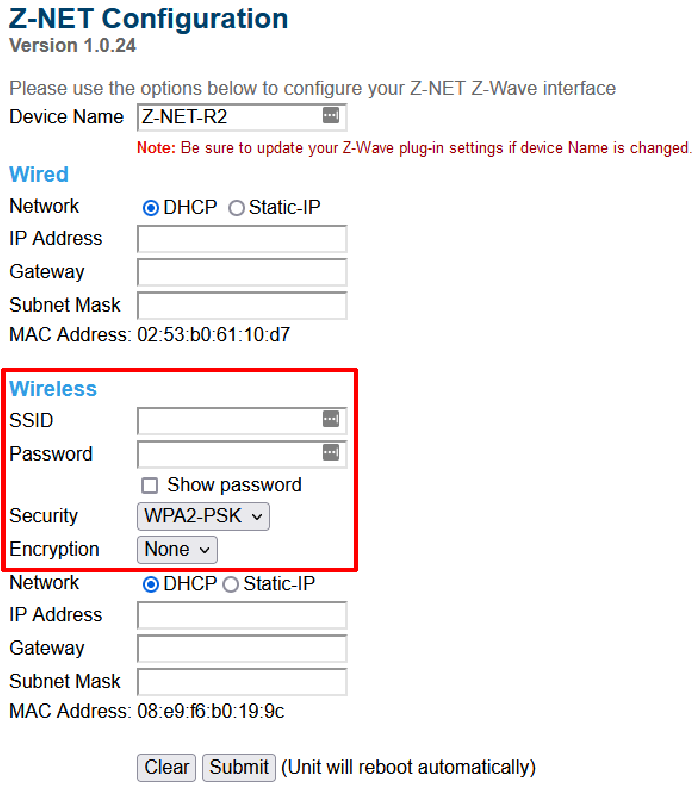 Z-NET Quick Start Guide