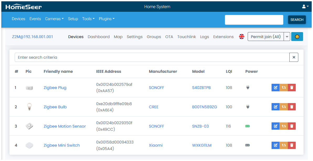 Setting Up the Zigbee Plus Plugin