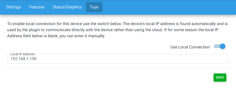 Enabling Local Control for your Tuya Devices