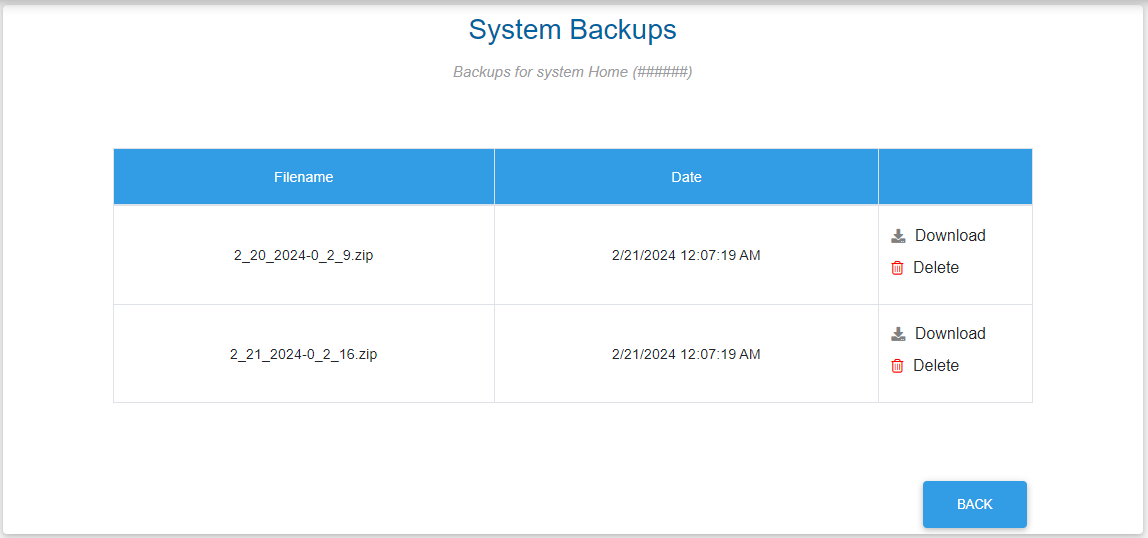 Configuring a MyHS Premium Account